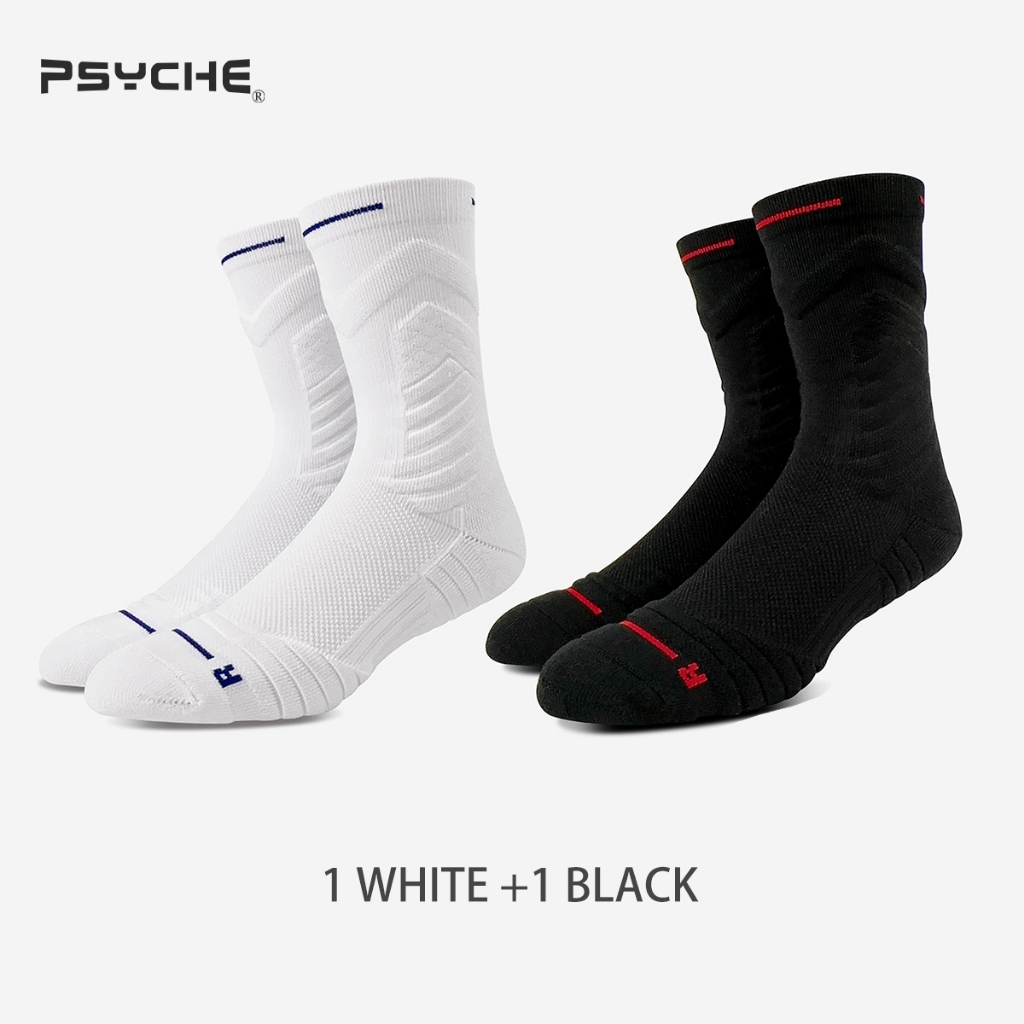 Buy 1 Take 1 PSYCHE Socks Basketball Men Kids Towel Bottom Non-Slip ...
