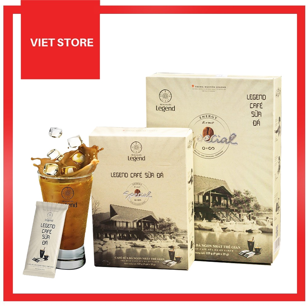 Viet Store Trung Nguyen Legend Iced Milk Coffee Vietnamese Instant ...