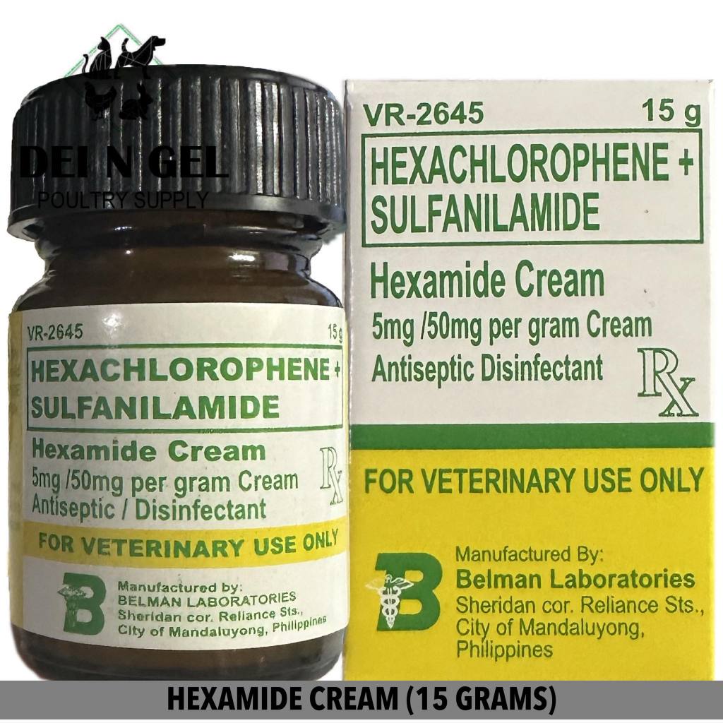 HEXAMIDE CREAM FOR PET WOUND (15 GRAMS) | Shopee Philippines