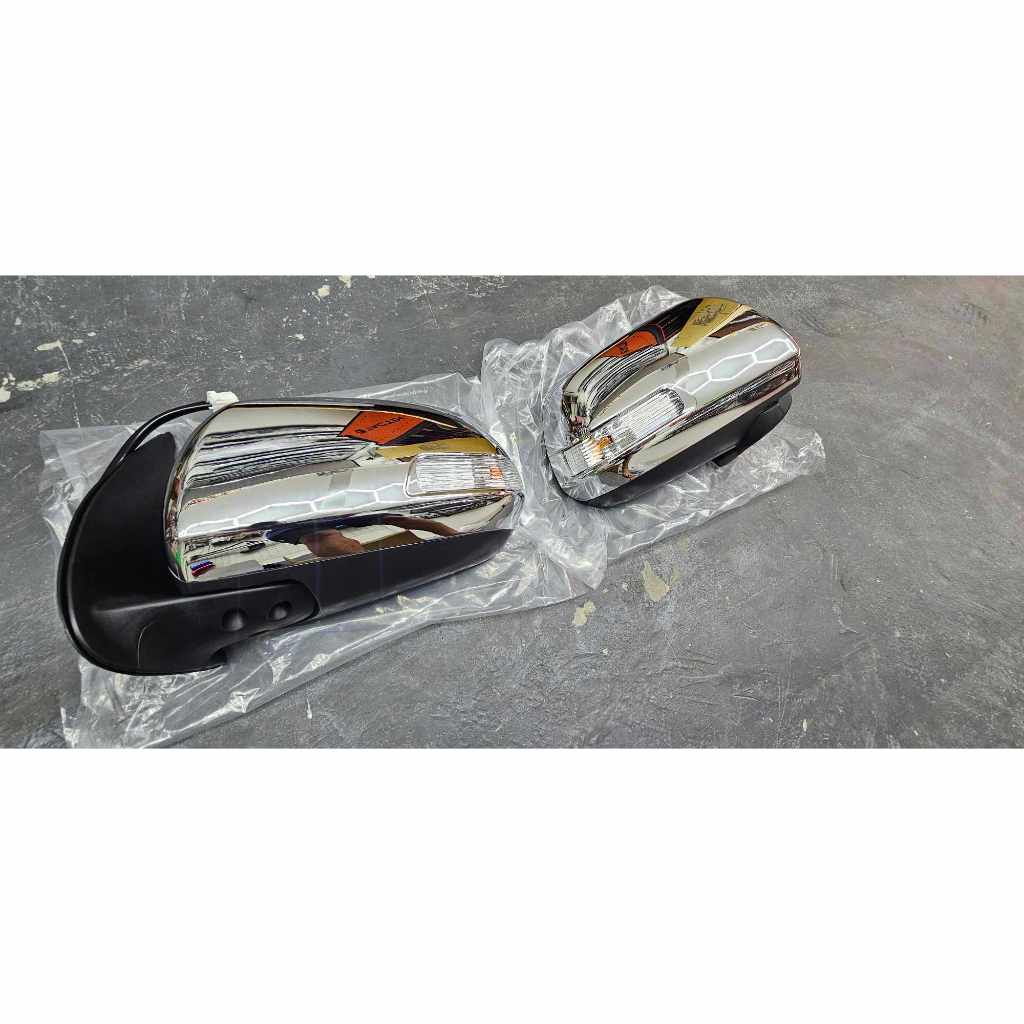 Toyota Hiace GL Grandia 2005 to 2018 Chrome Side Mirror Assembly Hi ace ...