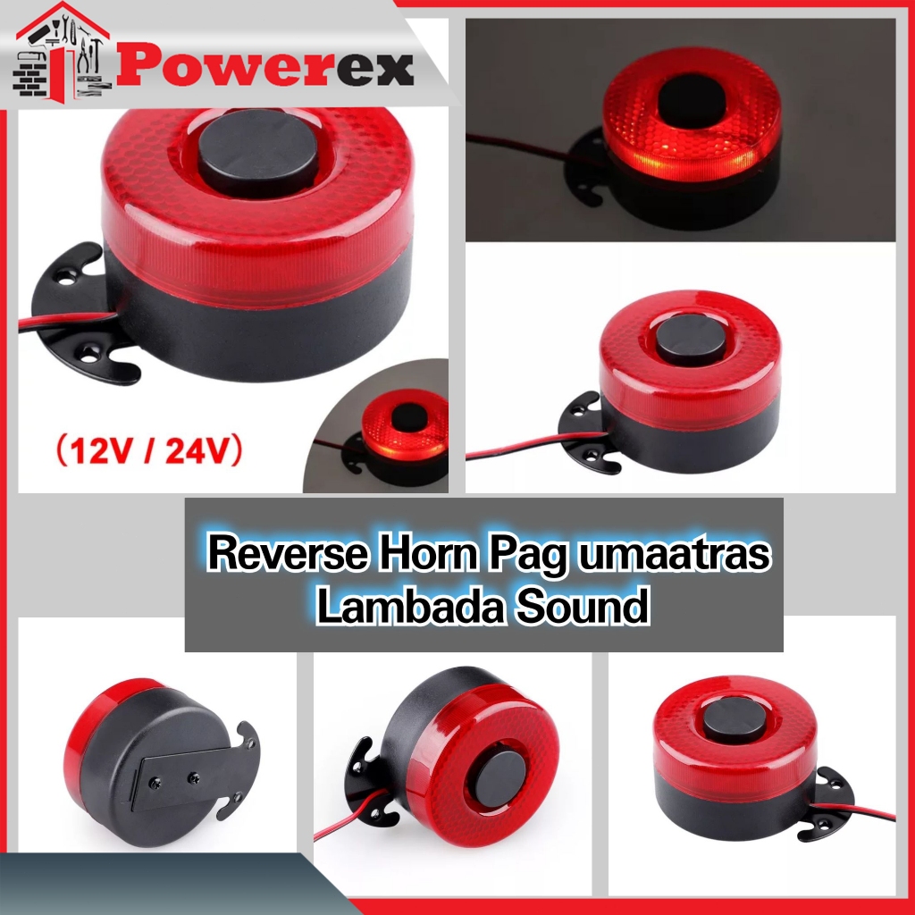 12/24V Car Reverse Horn Reverse Beeper Warning Alarm Buzzer Siren for ...