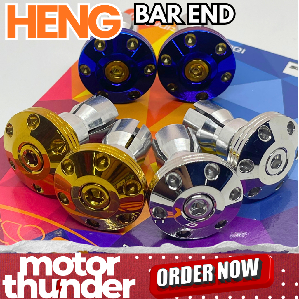 HENG BAR END (PAIR) UNIVERSAL FOR MOTORCYCLE | Shopee Philippines