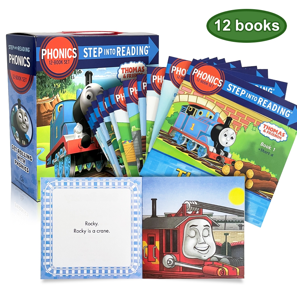 Phonics Thomas & Friends Step Into Reading Thomas Educational Story Book for Kids baby Picture ...