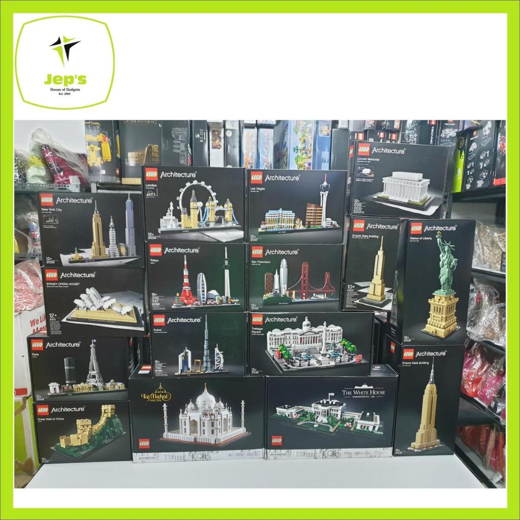 Lego Architecture 21012 21018 21023 21028 21034 21039 21041 21042 21043 ...