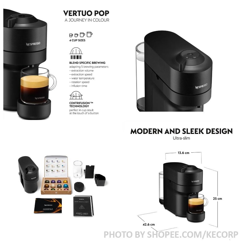 Nestle Nespresso Vertuo Next Machine with Coffee Set Included kcS11207 ...