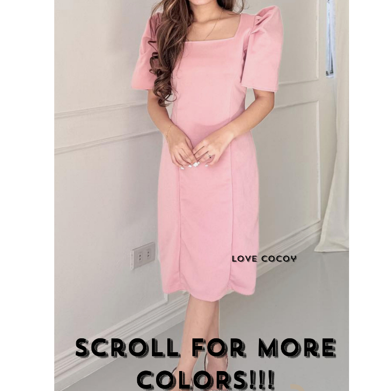 FILIPINIANA DRESS MARTHA GRADUATION DRESS SEMI FORMAL MOVING UP ...