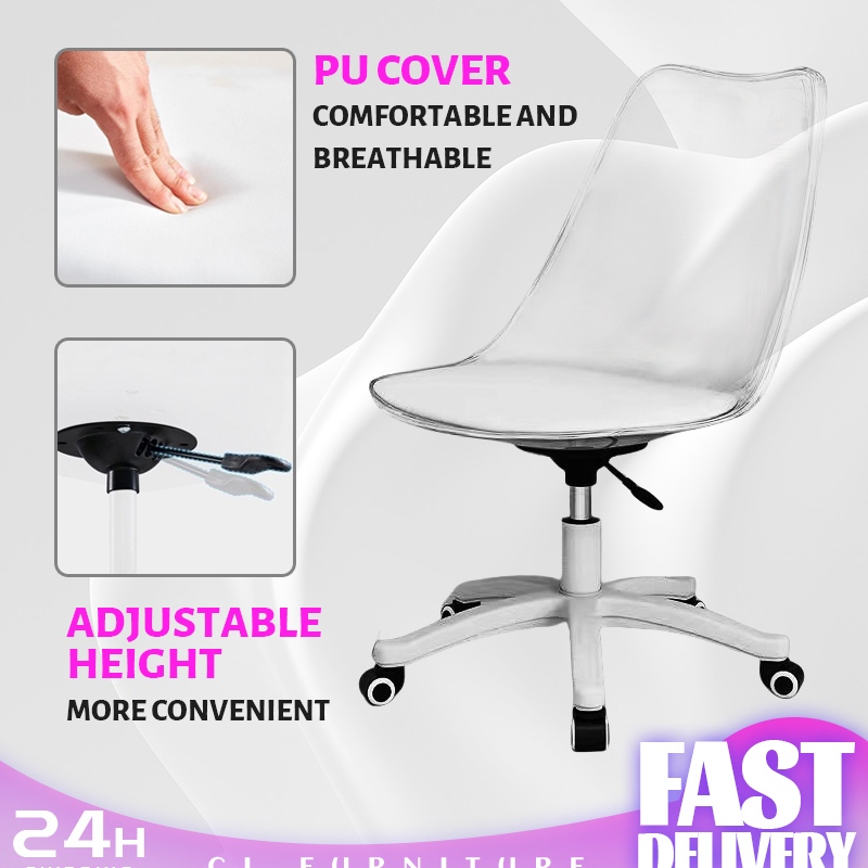 ⭐CL⭐Ergonomic Chair Nordic Study Chair Office Chair Computer Chair ...