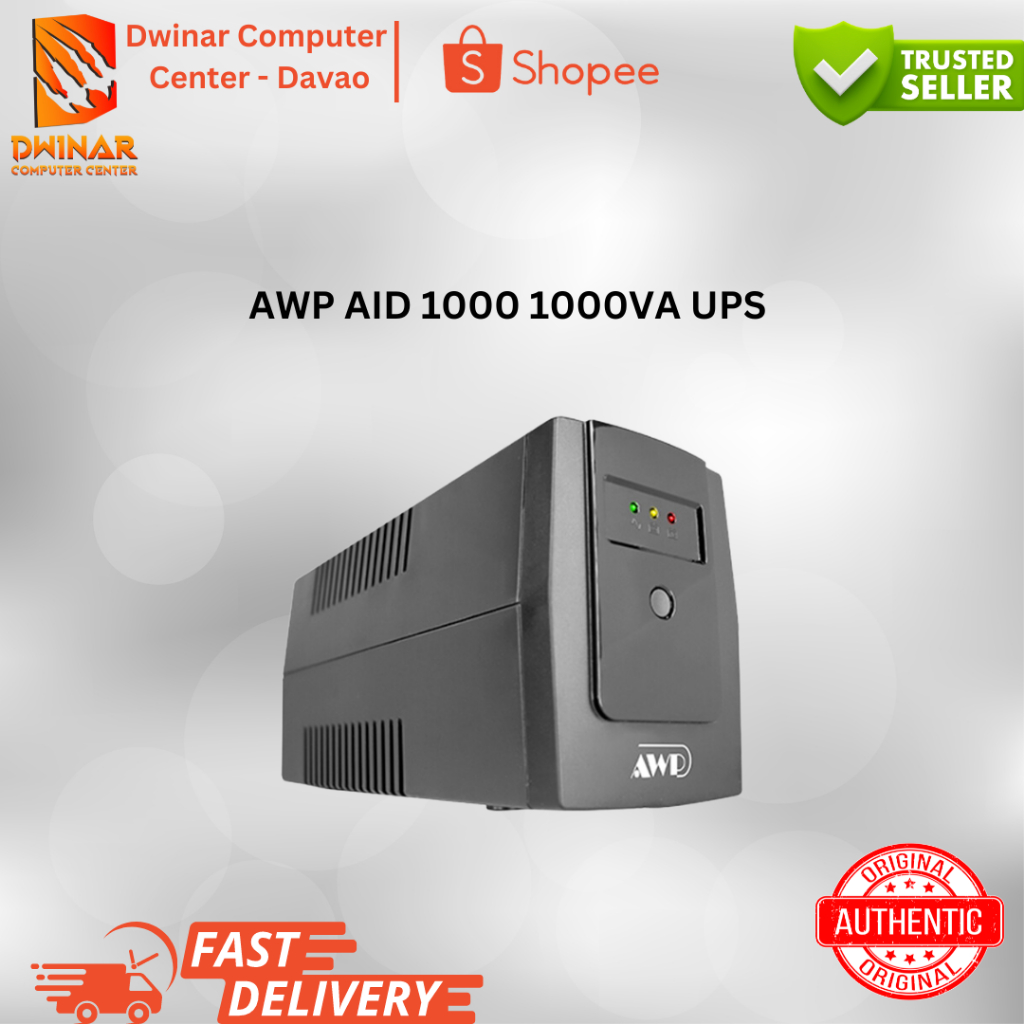 AWP AID 1000 1000A UPS | Shopee Philippines