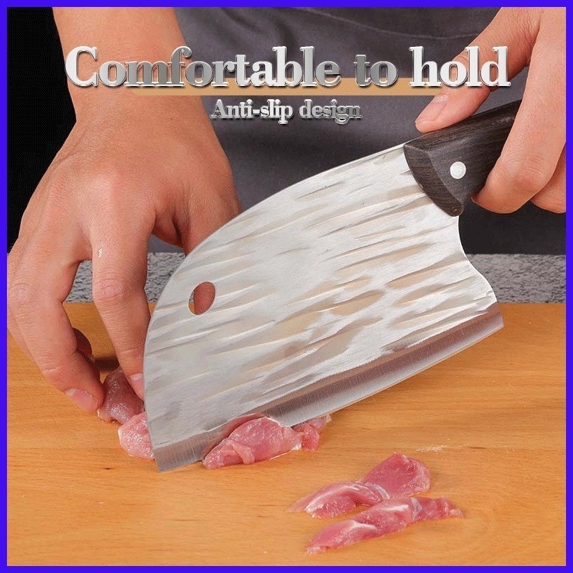 Japanese Knife Kitchen Knife Traditional Handmade Chef's Chopper ...
