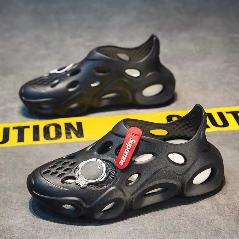 Corcs New Outdoor Breathable Men's Sandals Summer Perforated Women's ...