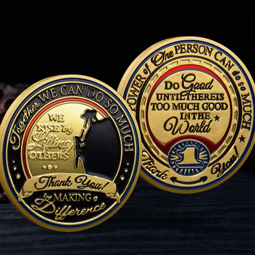 Together We Can Do So Much Challenge Coin Thank You for Making a ...