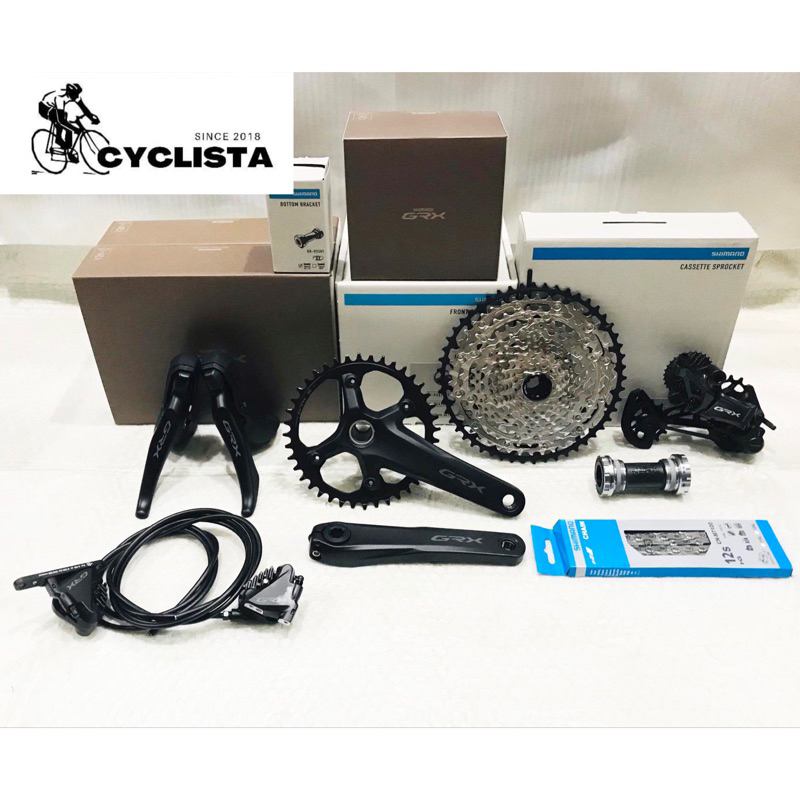 SHIMANO GRX RX610 1X12 SPEED Gravel Groupset | Shopee Philippines