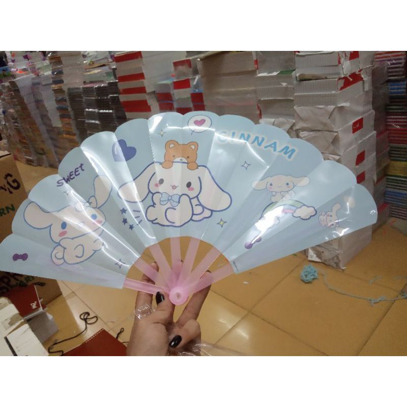 Sanrio cartoon fan for kids random design | Shopee Philippines