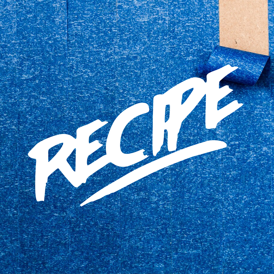 RECIPE Die-Cut Vinyl Sticker/Decal/car/motor/laptop/mugs/tumblers etc ...