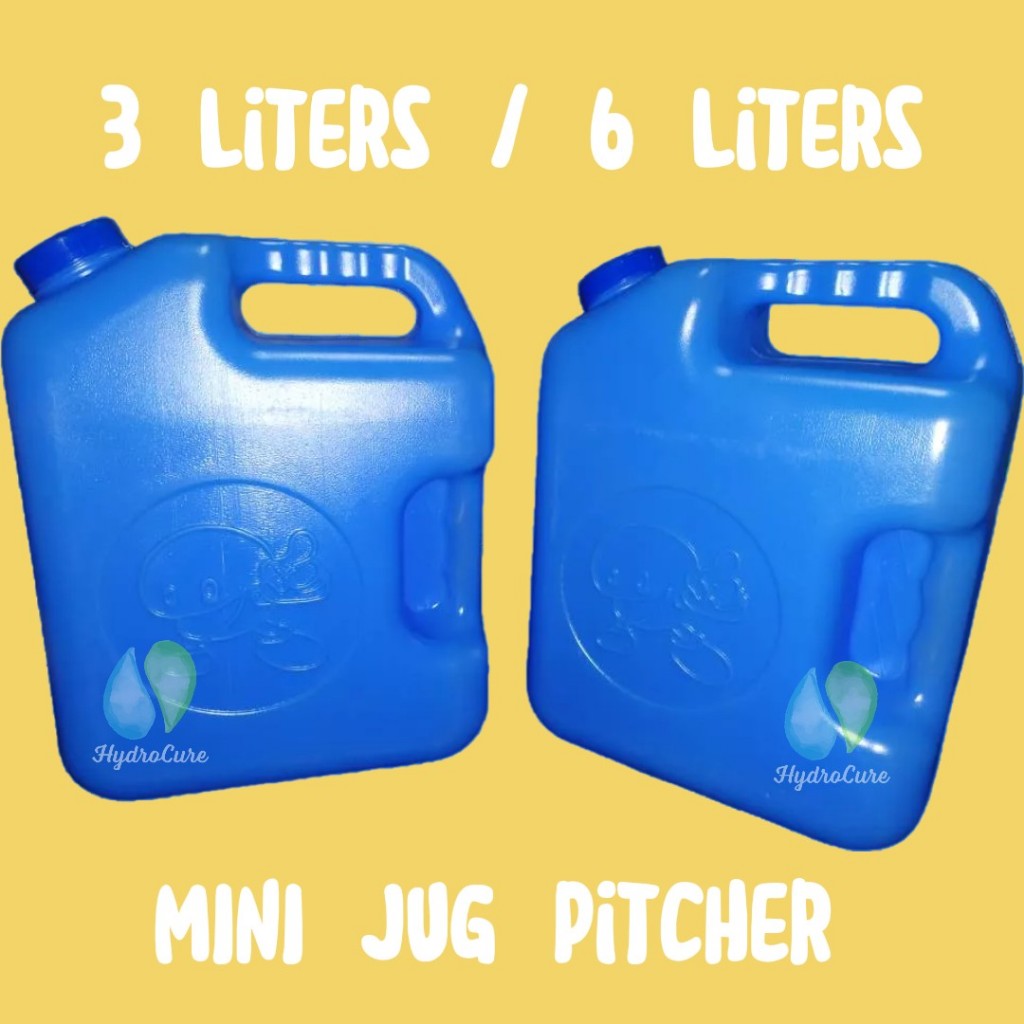 3 Liters 6 Liters Slim Water Container Jug Pitcher for Drinking Water ...