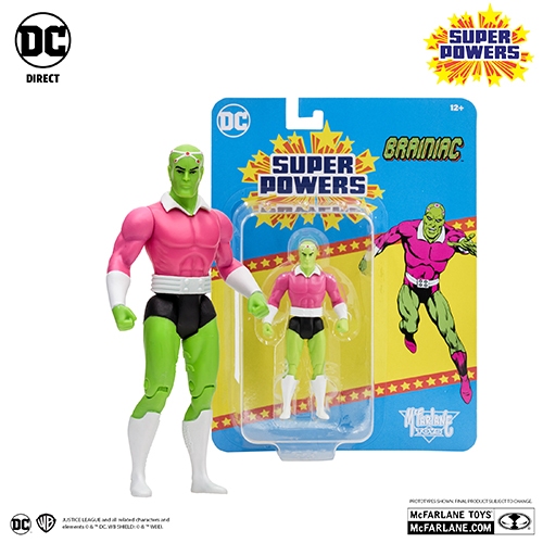 Brainiac, Super Powers DC Multiverse by McFarlane Toys 2024 | Shopee ...