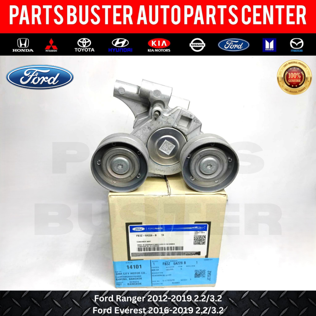 Genuine Auto Tensioner (Outside) for Ford Ranger 2012-2019, Everest ...