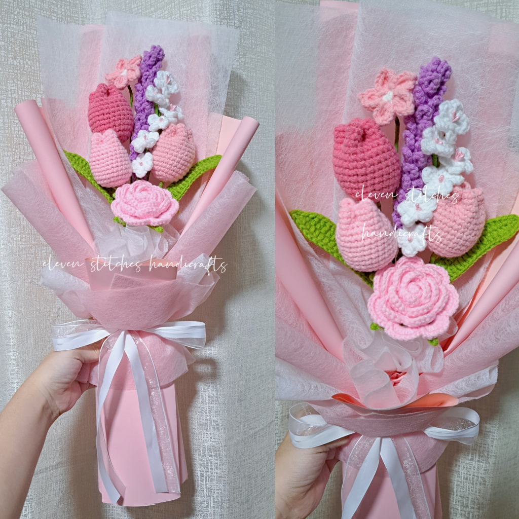 Crochet Flower Big Bouquet | Shopee Philippines