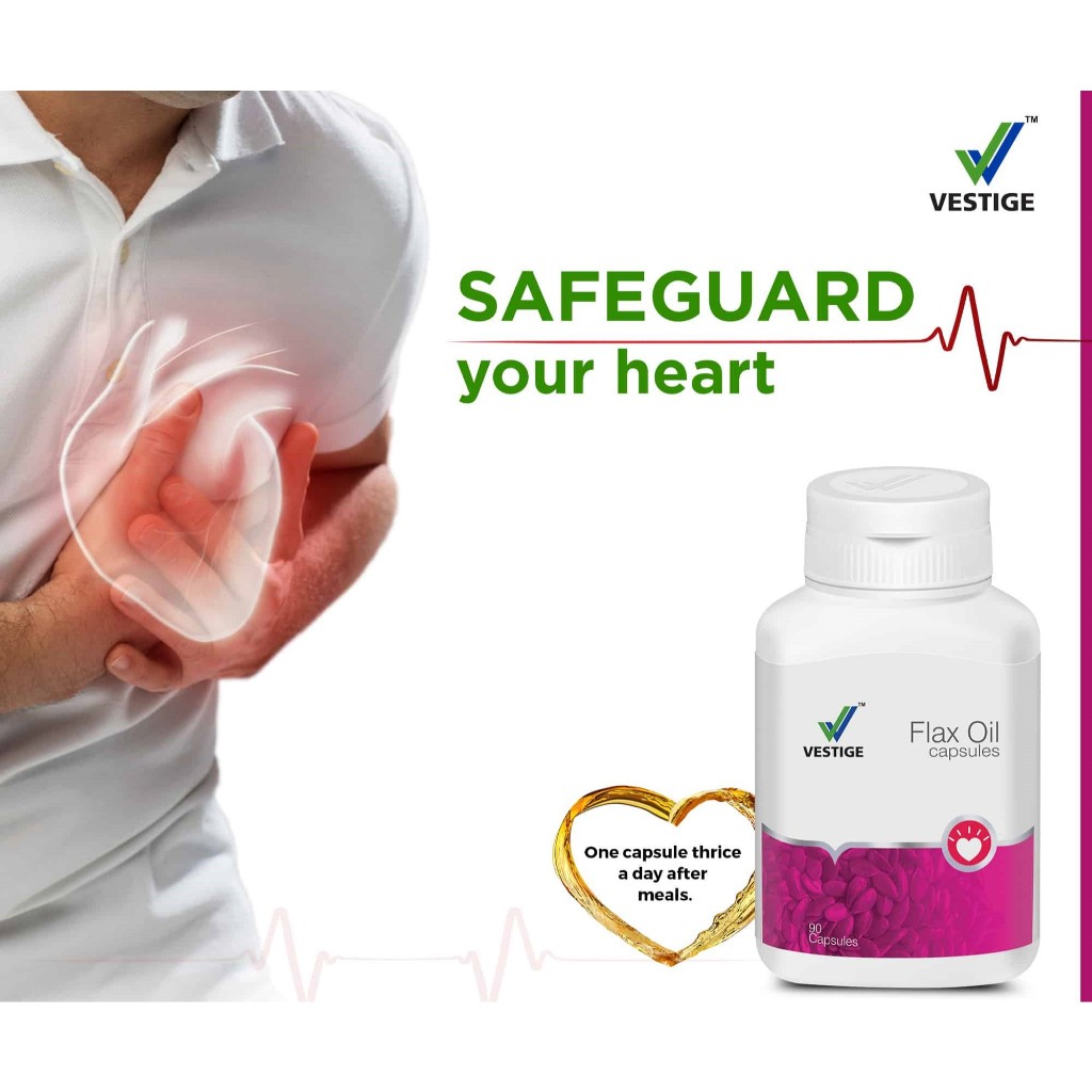 VESTIGE FLAX OIL 500mg (90 capsules) | Shopee Philippines