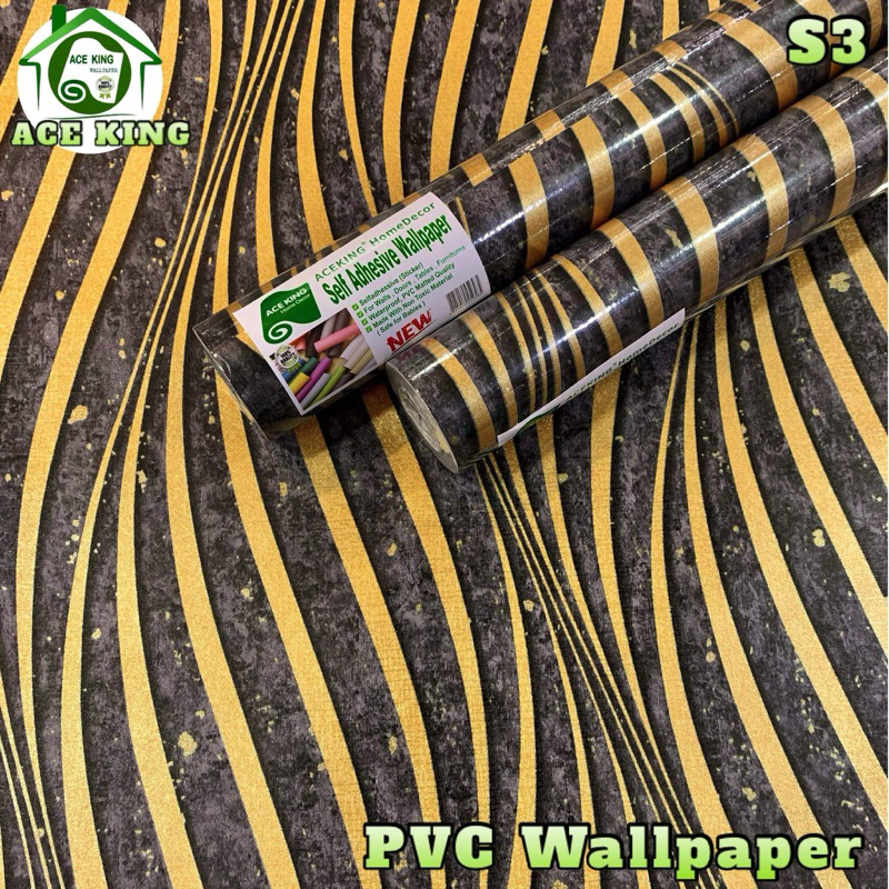 Aceking C15 Brown Wood Cladding Wall sticker Waterproof Selfadhesive ...