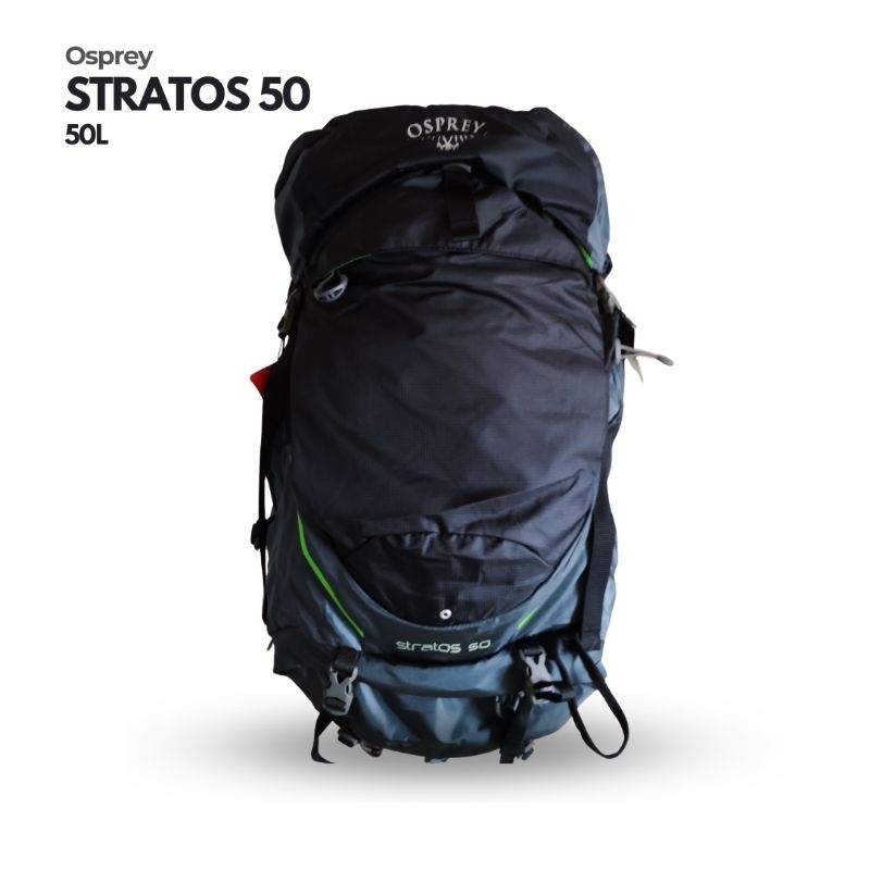 Osprey Stratos 50 - Blue, Black, Green | Shopee Philippines