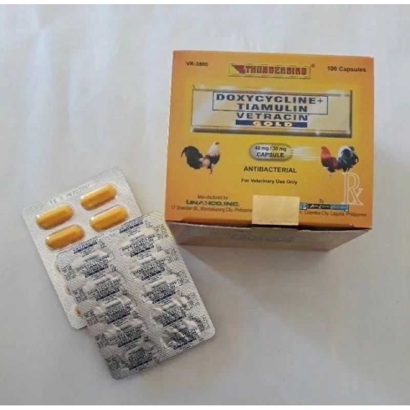 VETRACIN GOLD CAPSULE 10'S/ISANG BANIG for Chicken Vitamins | Shopee ...