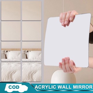Imuto Home DIY HD Acrylic Mirror Wall Sticker Full Body Mirror ...
