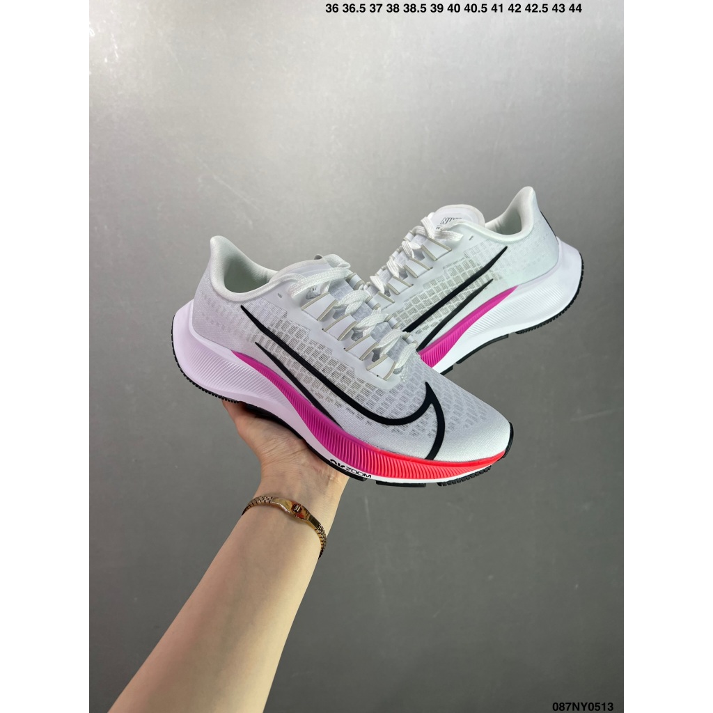Nike Air ZM Pegasus 37 Casual Sneakers Running shoes Red Blue White ...