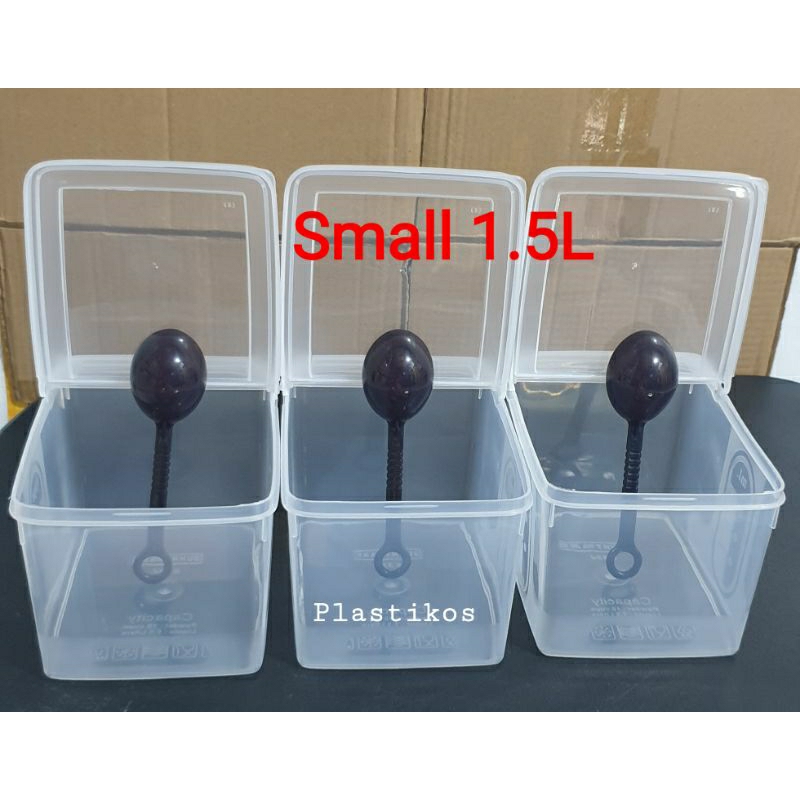 (SET OF 3) LARGE FOOD STORAGE CONTAINER CEREAL MILK TEA POWDER HALO ...