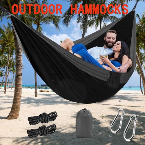 Camping hammock hiking sports travel for adult army duyan double ...