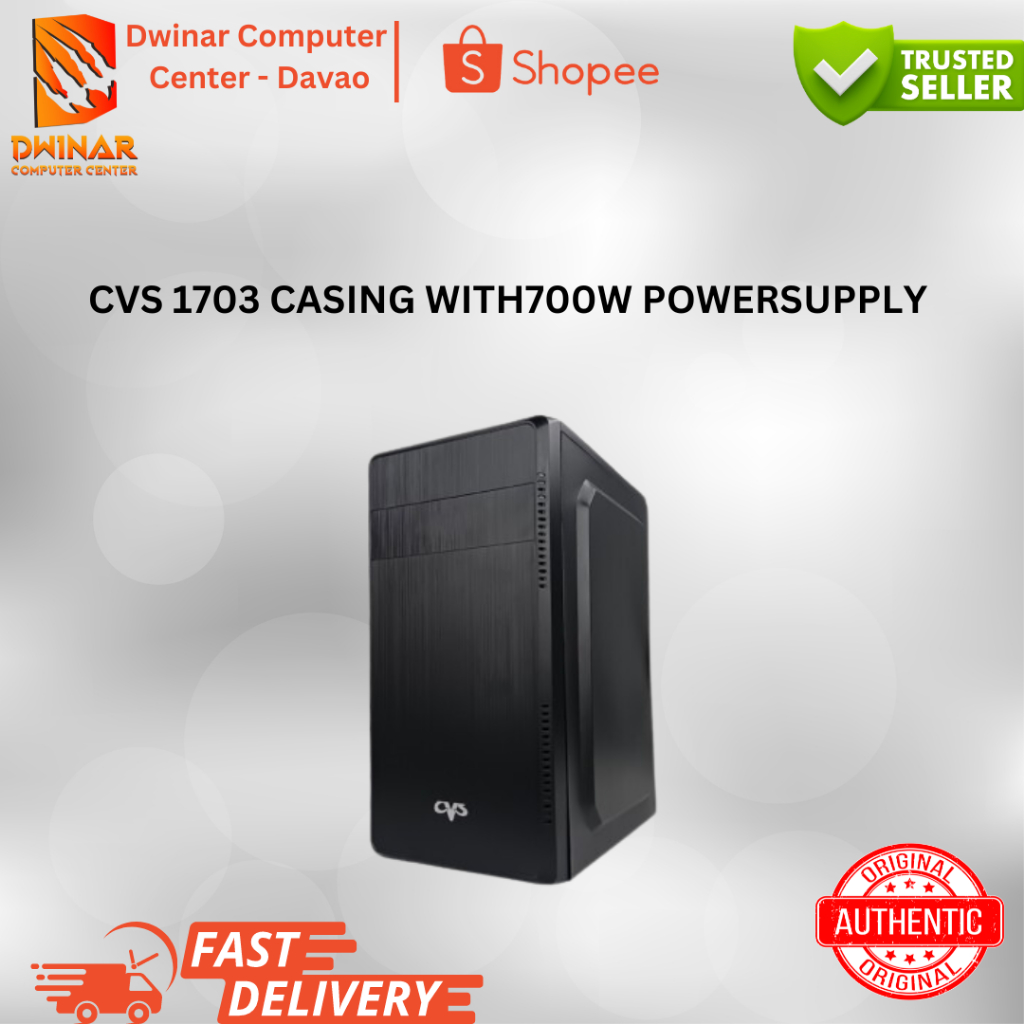 CVS 1703 CASING WITH 700W POWERSUPPLY | Shopee Philippines