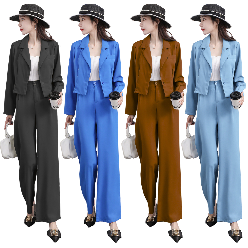 #0802 Coords Blazer and Trouser Pants S-L Terno Set Formal Suit ...