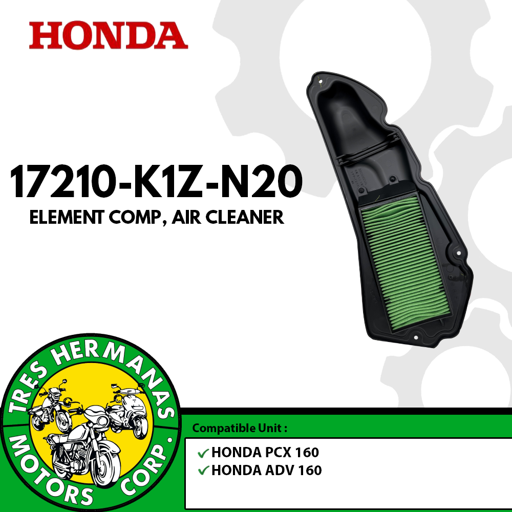 ELEMENT COMP, AIR/CLEANER For : HONDA Motorcycle : PCX 160 / ADV 160 ...