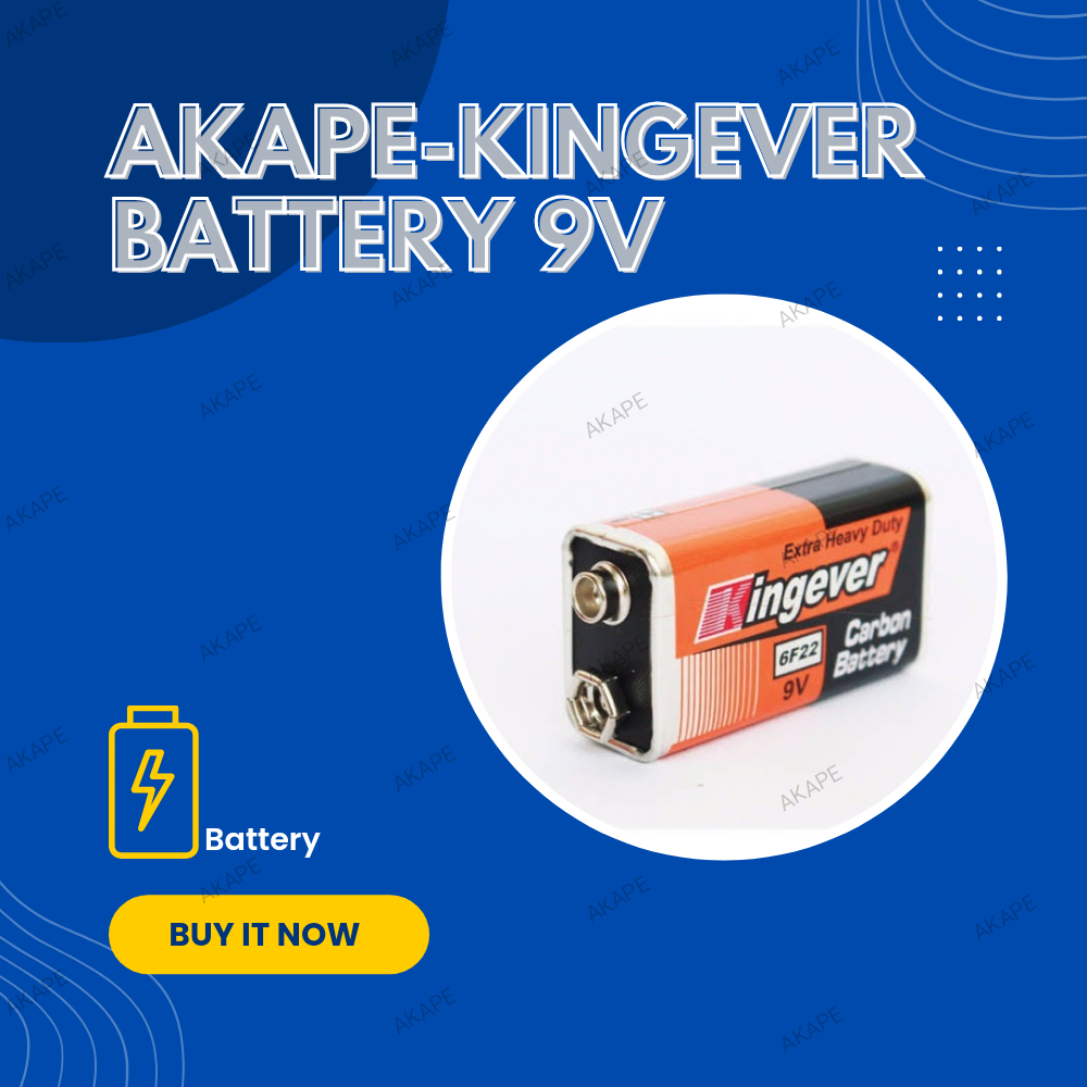 Kingever Battery 9V 1pack(1pc.) | Shopee Philippines
