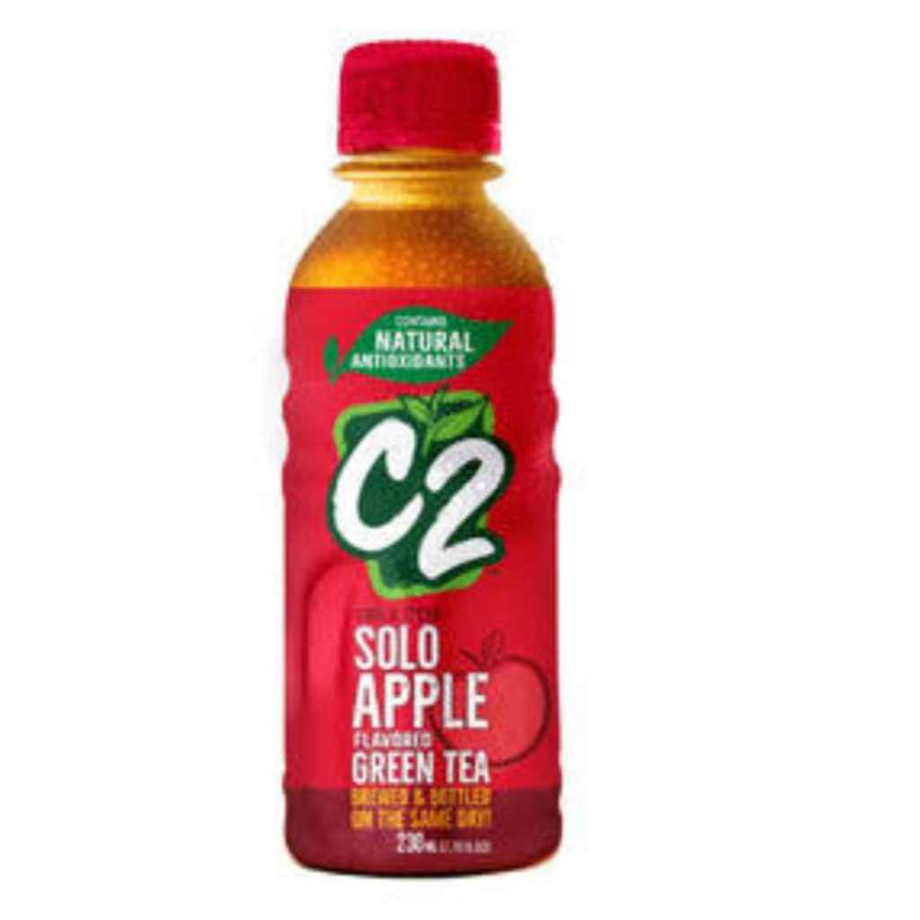 C2 Solo Apple Green Tea 230mlx24 bottles | Shopee Philippines