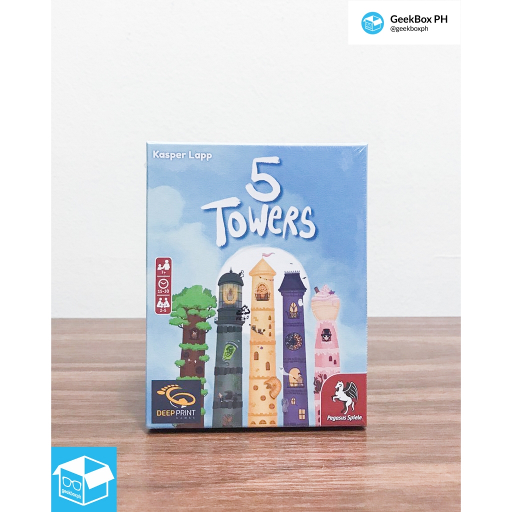 5 Towers Board Card Game | Shopee Philippines