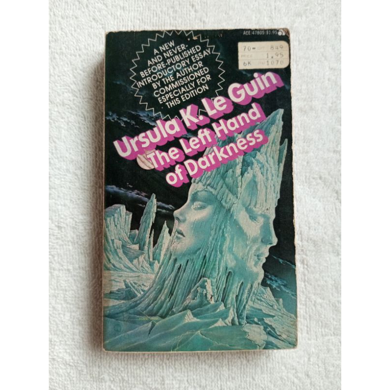 (SUPER RARE/VINTAGE) - The Left Hand of Darkness by Ursula K. Le Guin ...