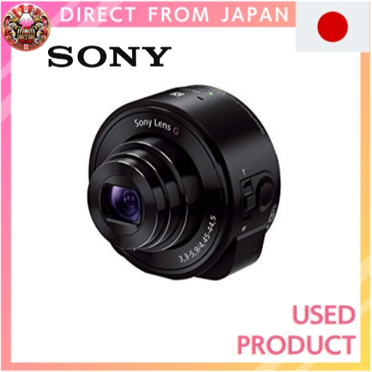 【Used】 Sony Digital Camera Cyber-shot Lens Style Camera QX10 Black DSC ...