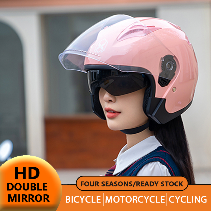 Half Face Helmet With ICC Stickers | Shopee Philippines