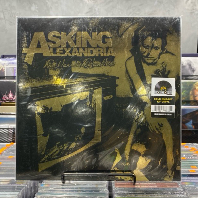 ASKING ALEXANDRIA Reckless And Relentless RSD Gold Vinyl | Shopee ...