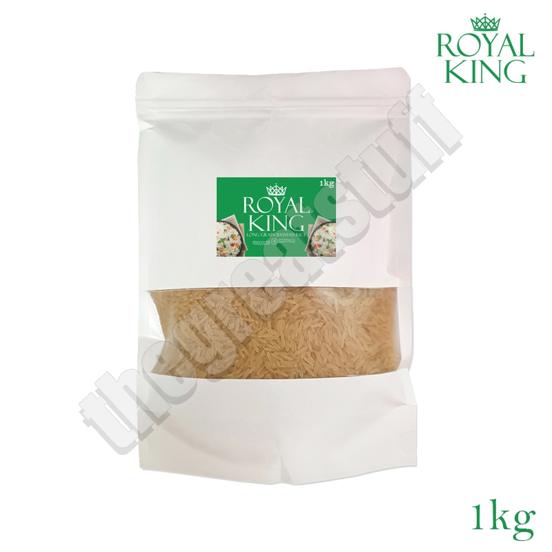 Repack 1kg Royal King Long Grain Basmati Rice (All natural & Aromatic ...