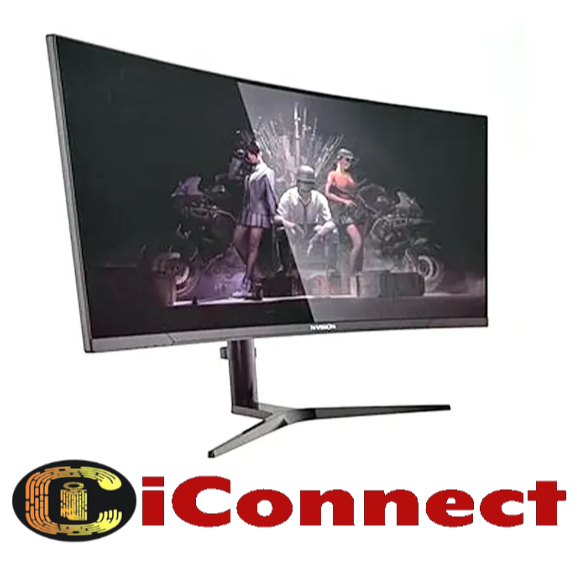NVISION QS34G1 34'' WQHD @165HZ CUREVED 1500R ULTRA WIDE GAMING MONITOR ...