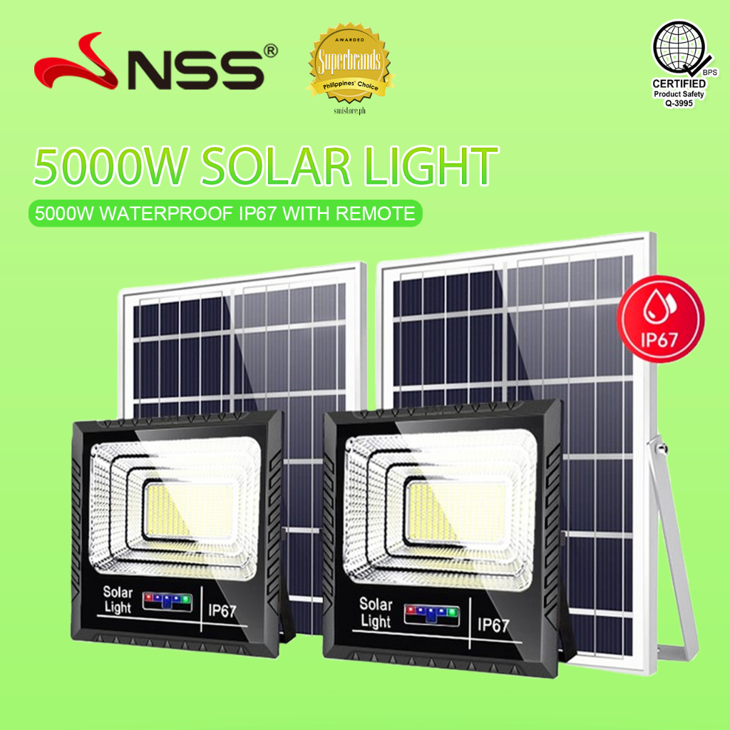 Solar light 5000w Solar Flood Lights led Solar Lights outdoor ...