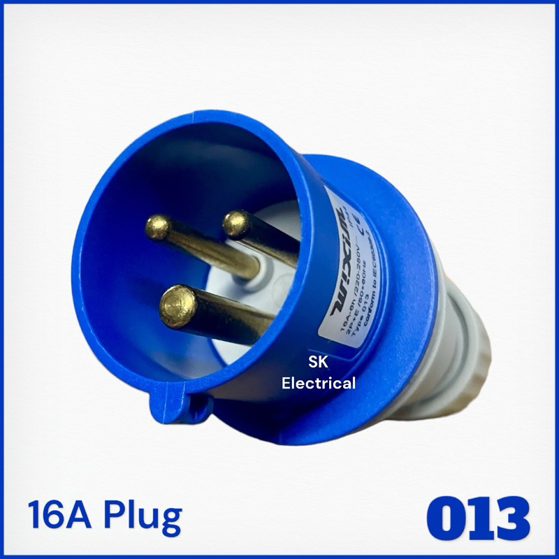 16A 3 PRONG - INDUSTRIAL PLUG / SOCKET | SK Electrical | Shopee Philippines