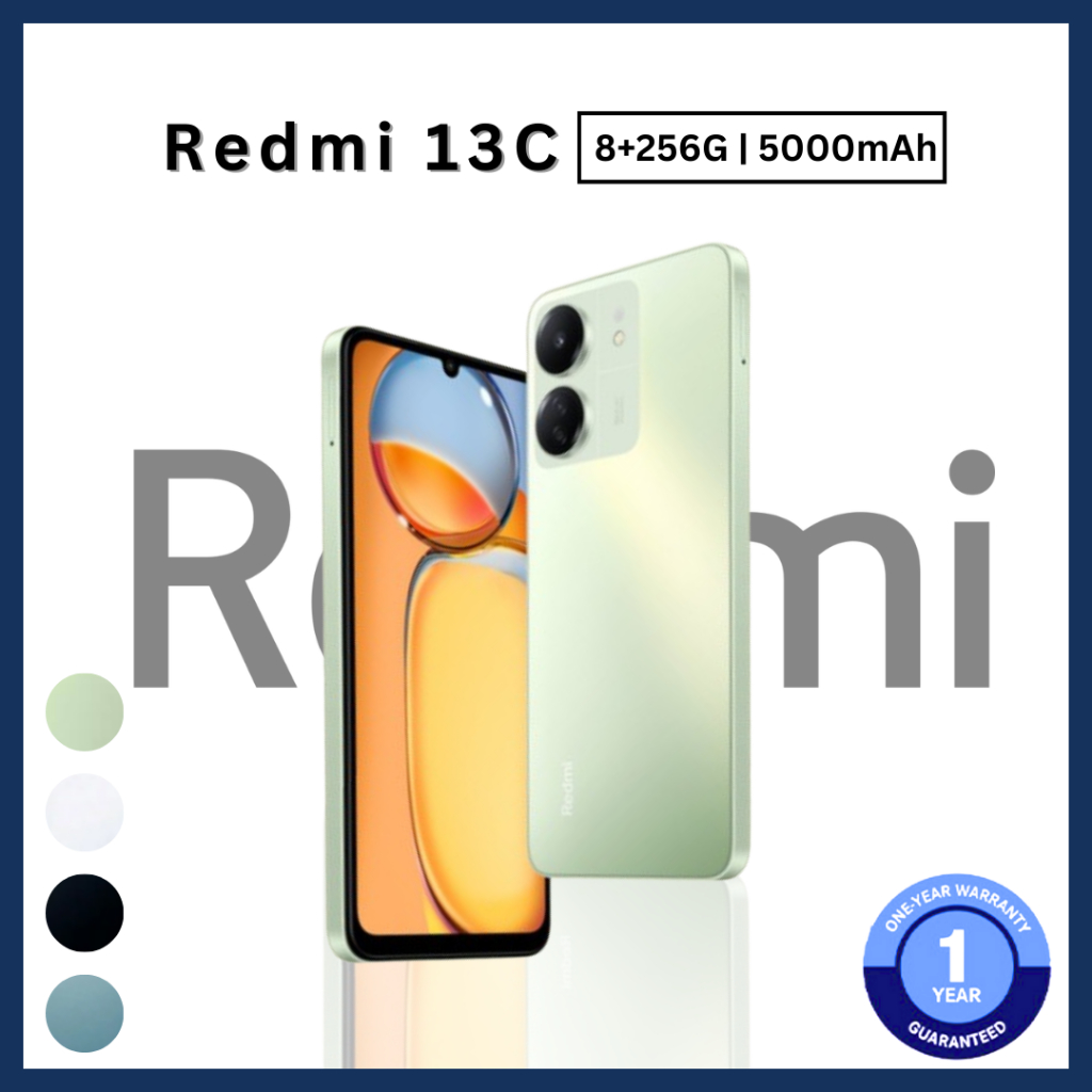 Redmi 13C Smooth 6.74" 90Hz Display 50MP AI Triple Camera Massive ...