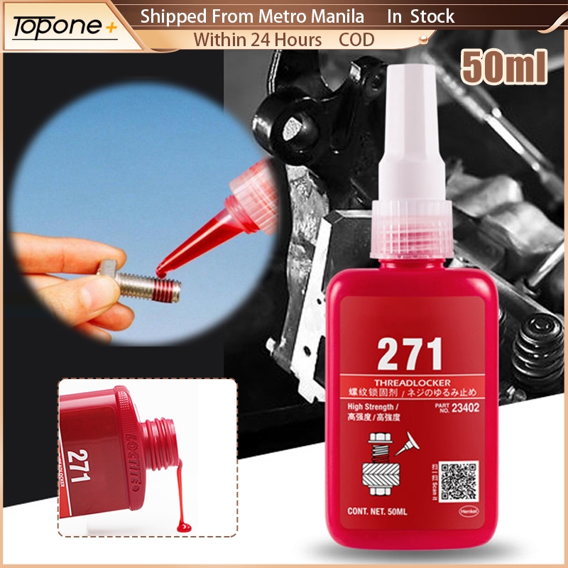 50ml 271 Anaerobic Screw Glue Thread Locking Locker Adhesive Sealant ...