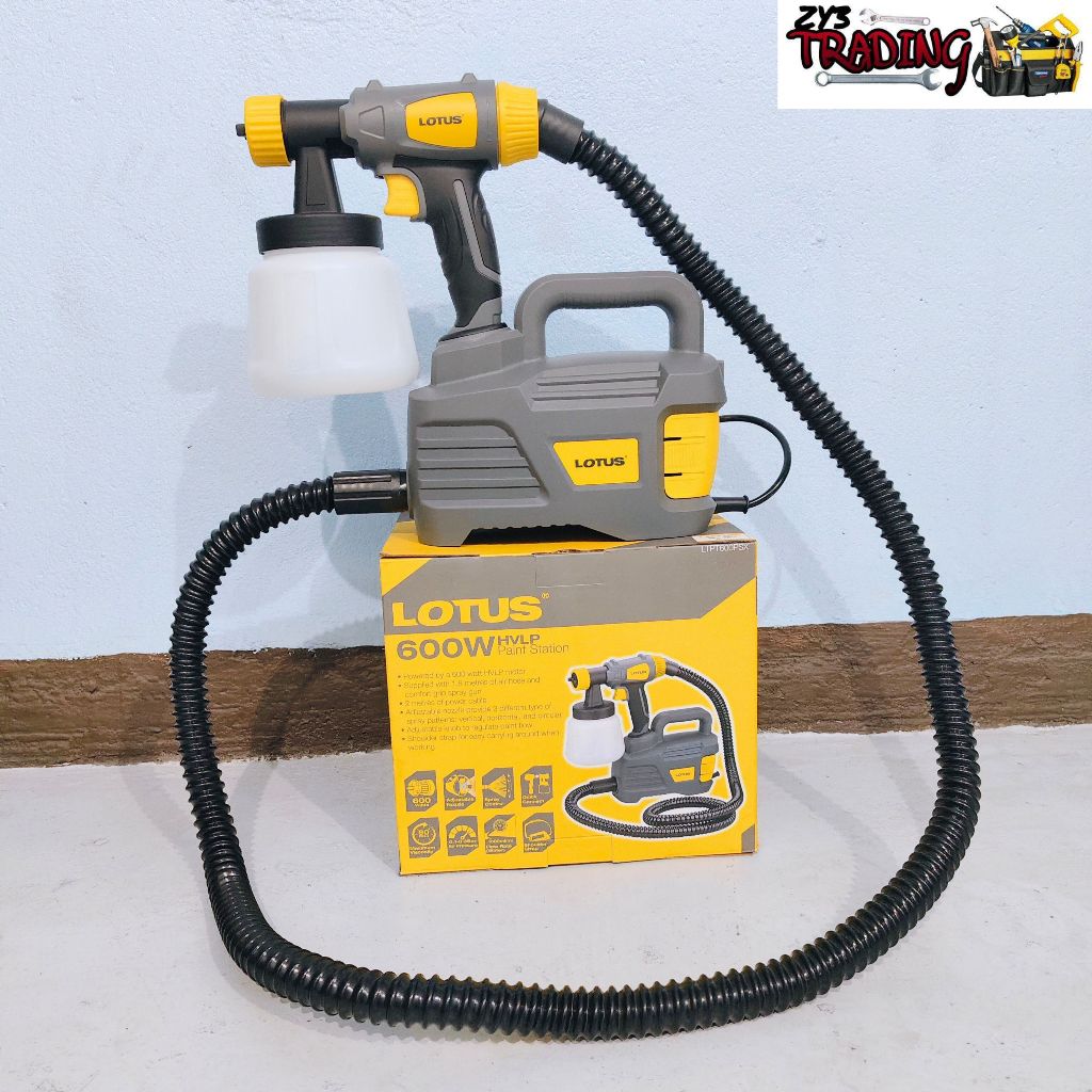 LOTUS HVLP Paint Station 600W LTPT600PSX Total Power Paint Zoom ...