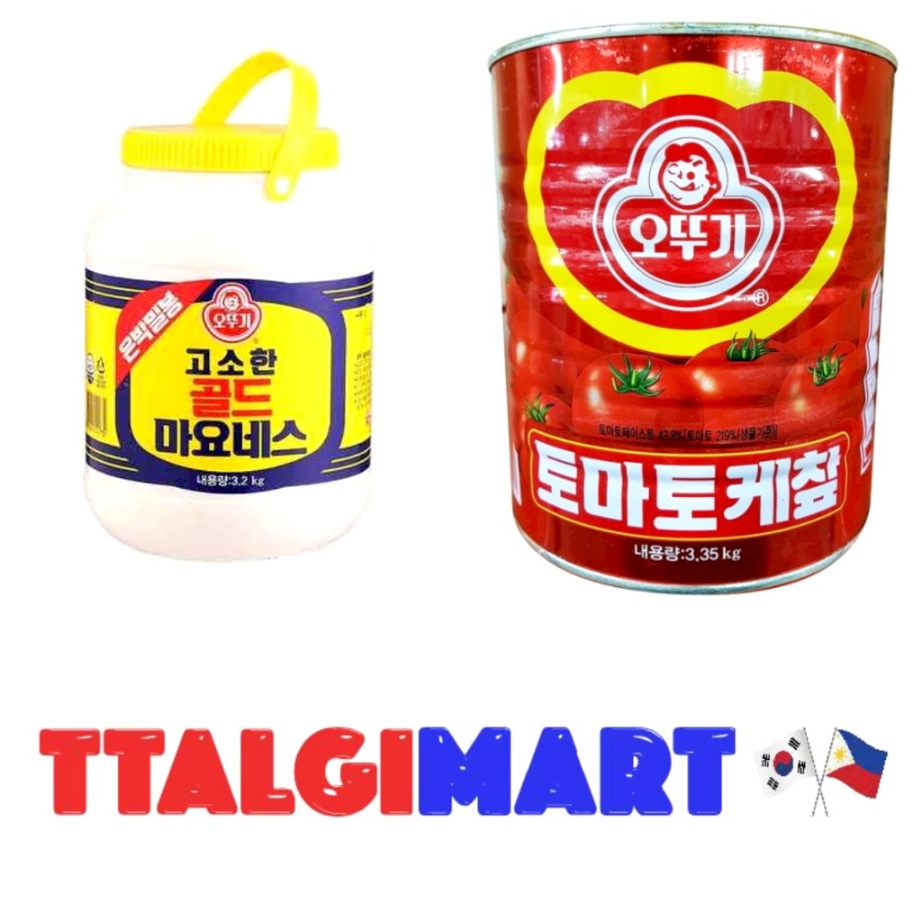 OTTOGI TOMATO KETCHUP 3.35KG and OTTOGI GOLD MAYONNAISE 3.2KG | Shopee ...