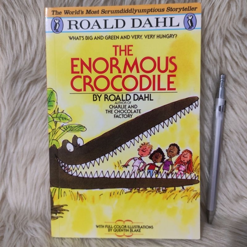 The Enormous Crocodile by Roald Dahl / Chapter Book / with full-color ...