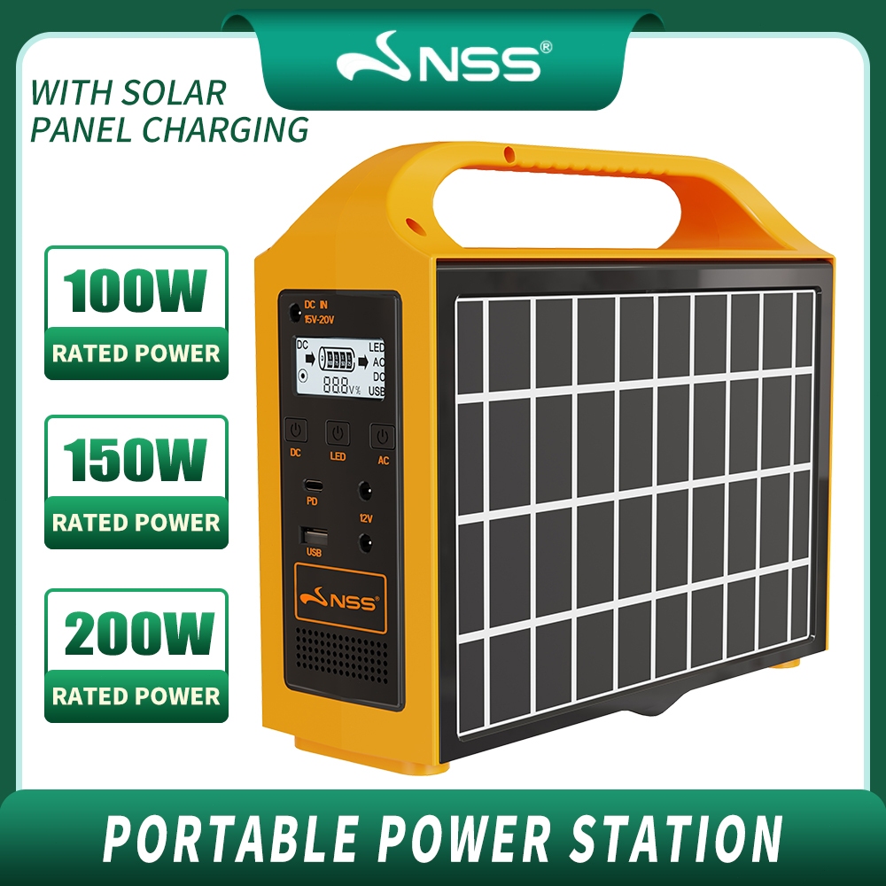 NSS Solar Power Station 220v 100w-300W Power Station Portable Big ...